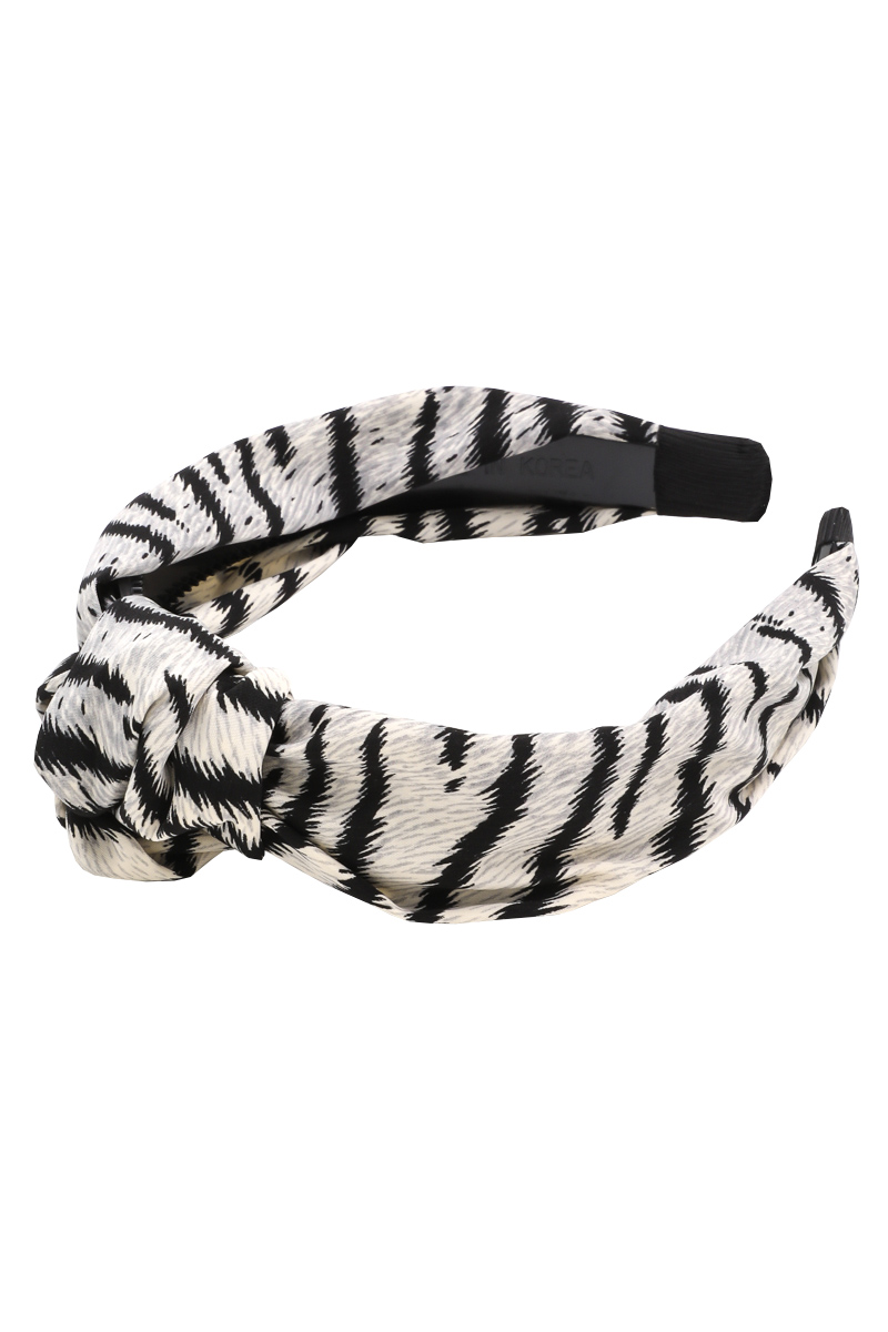 GR Tiger Print Headband - Hair Accessories