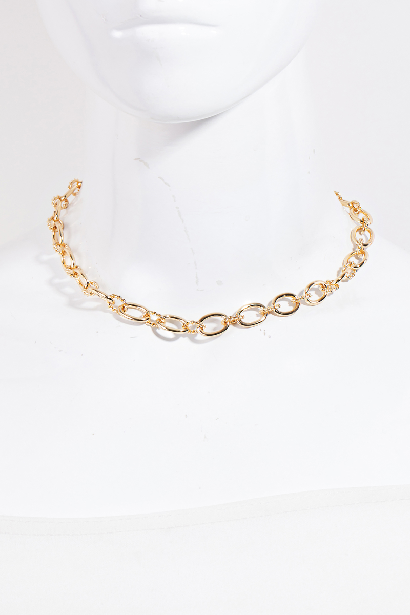 Assorted Chain Link Necklace - Necklaces