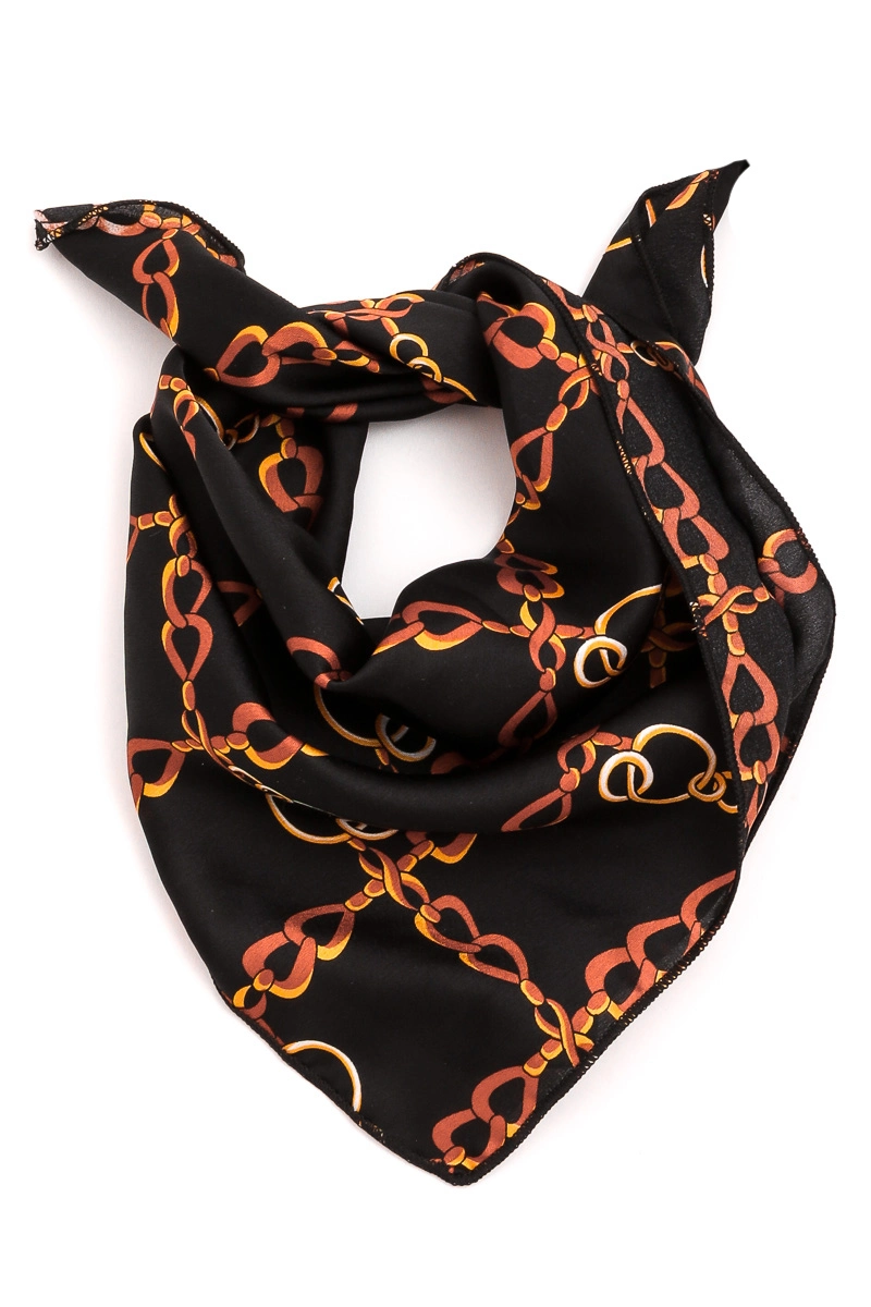 Chain Print Scarf - Scarves
