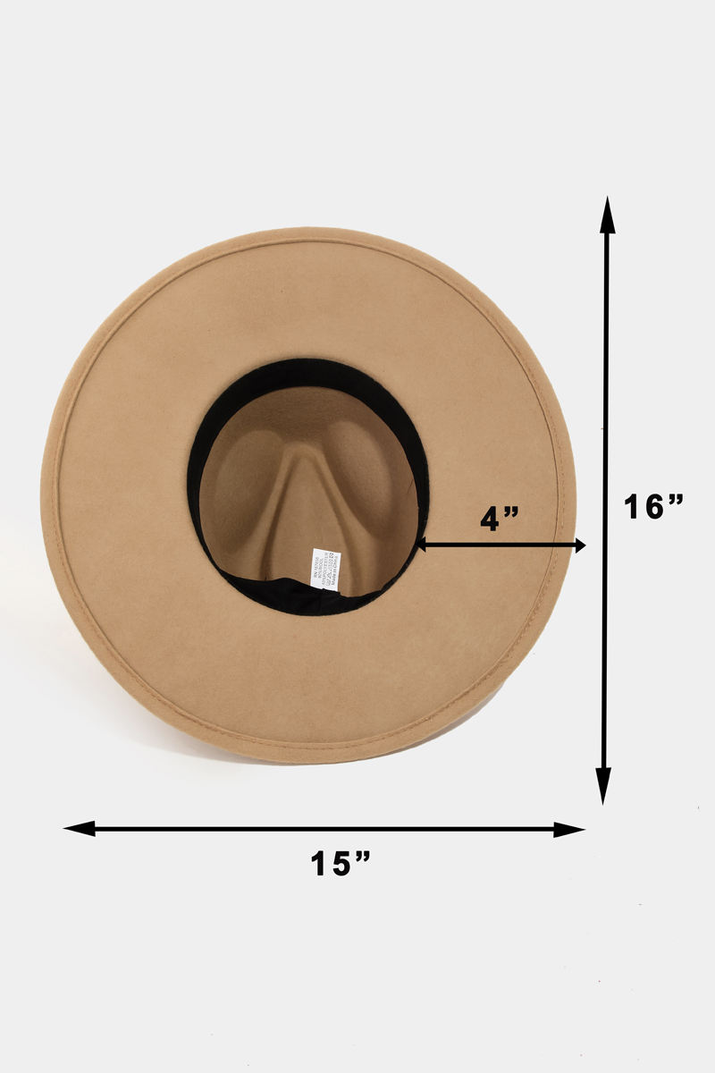 Snake Strap Fedora Hat - Hats