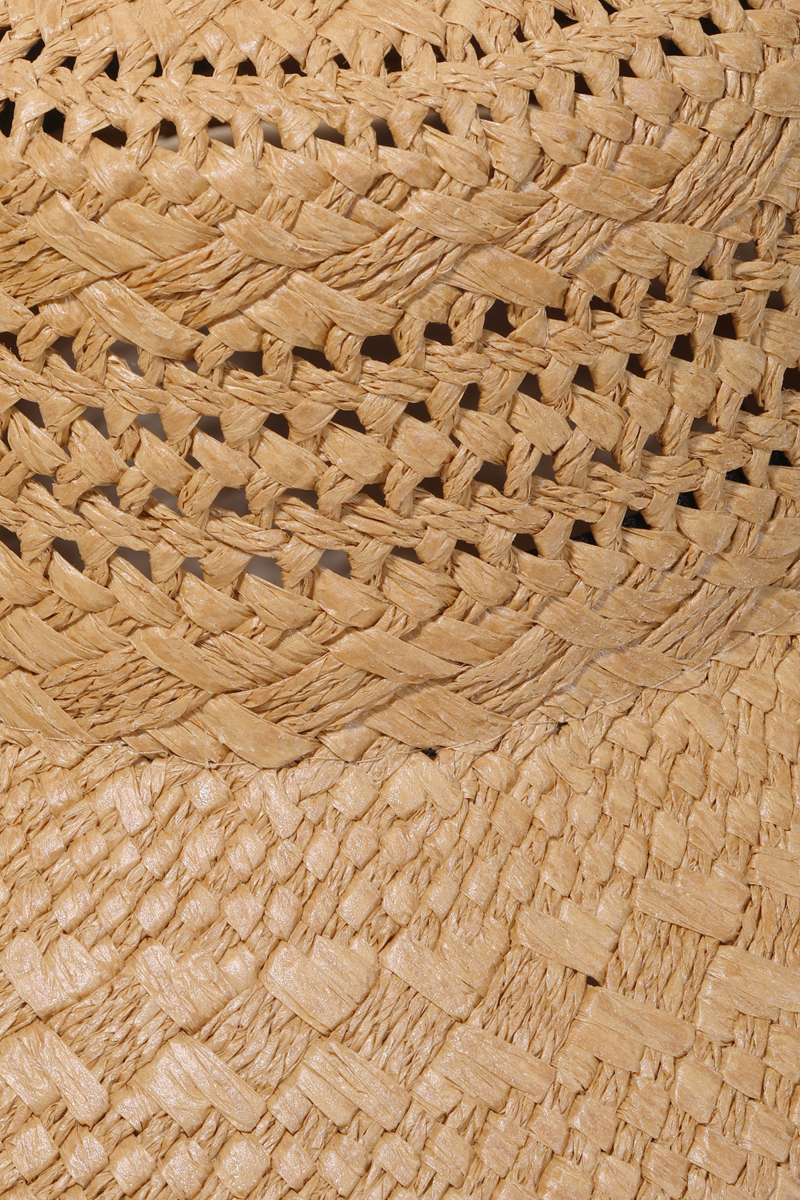 Straw Braided Bucket Hat - Hats