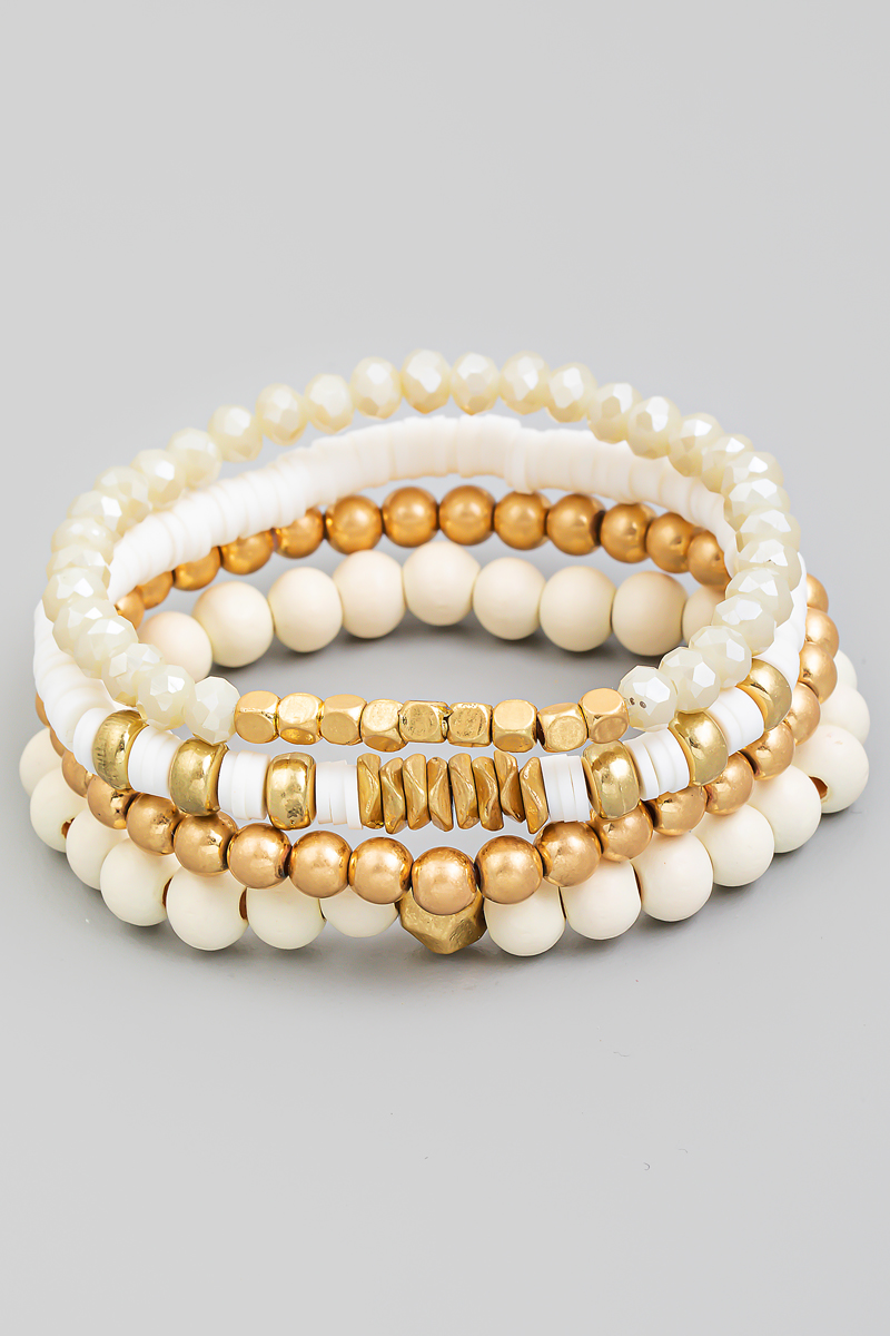 Assorted Multi Bead Bracelet Set - New Arrivals