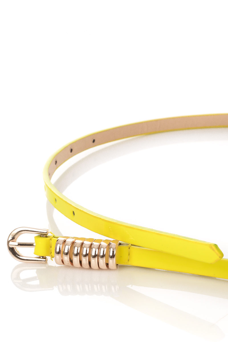 Skinny Neon Belt - Belts