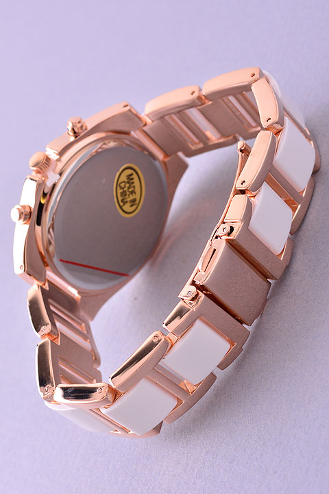 Vice Versa Acrylic Trim Watch.
